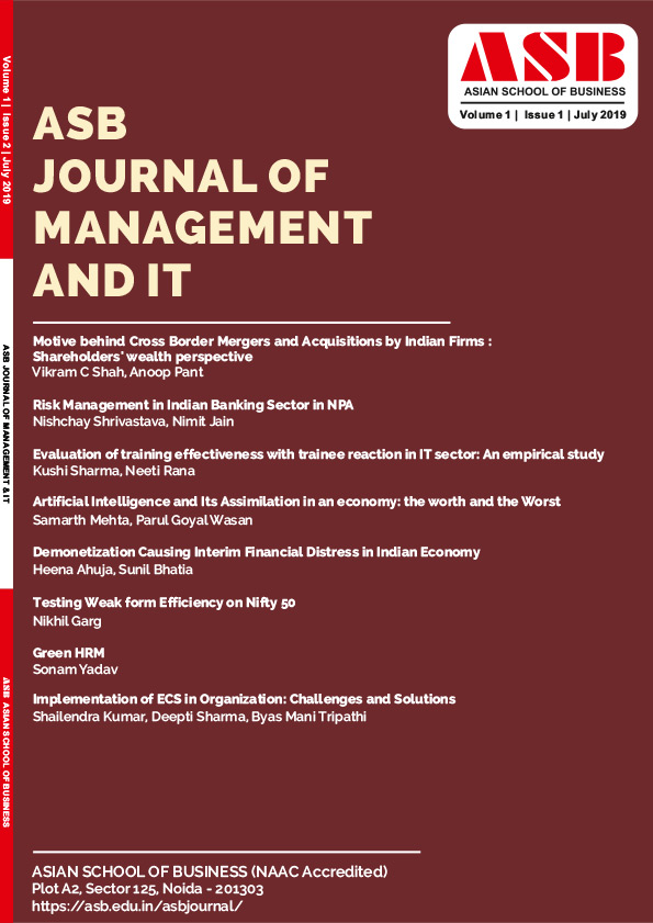 ASB Journal of Management and IT